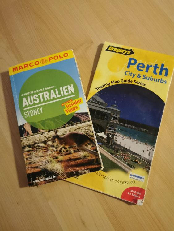 Australien Reiseführer Set Marco Polo + Perth Guide map ! (Gebraucht ...