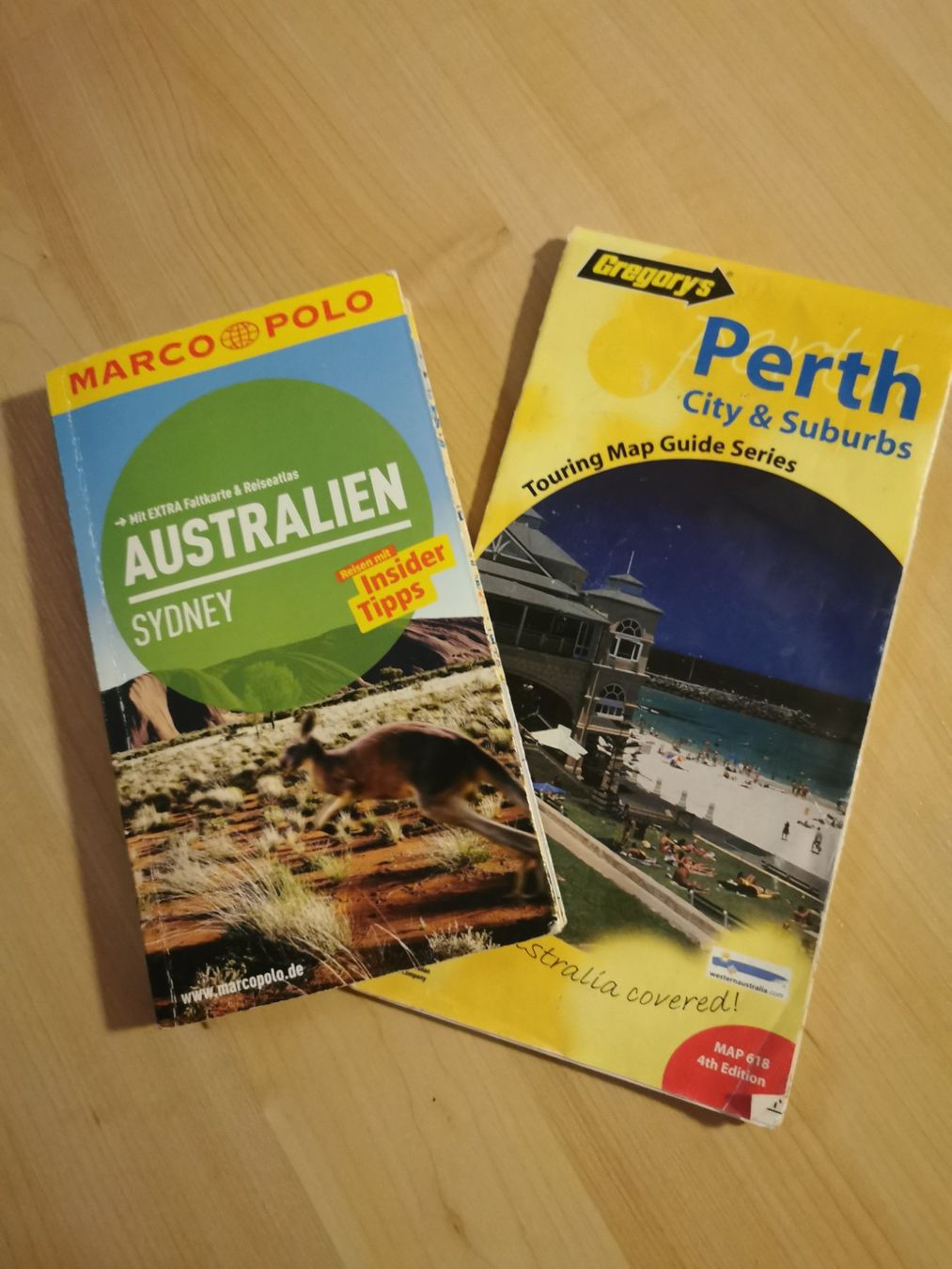Australien Reiseführer Set Marco Polo + Perth Guide map ! (Gebraucht ...