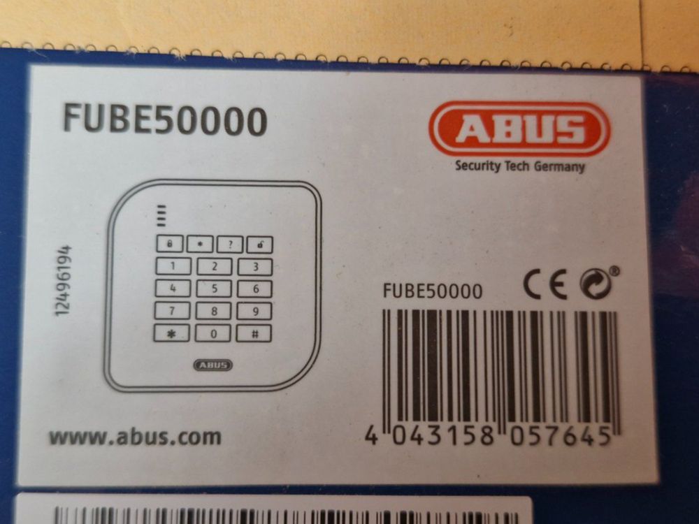 Abus Secvest Funk Bedienteil FUBE50000 (33) (Neu (gemäss Beschreibung ...