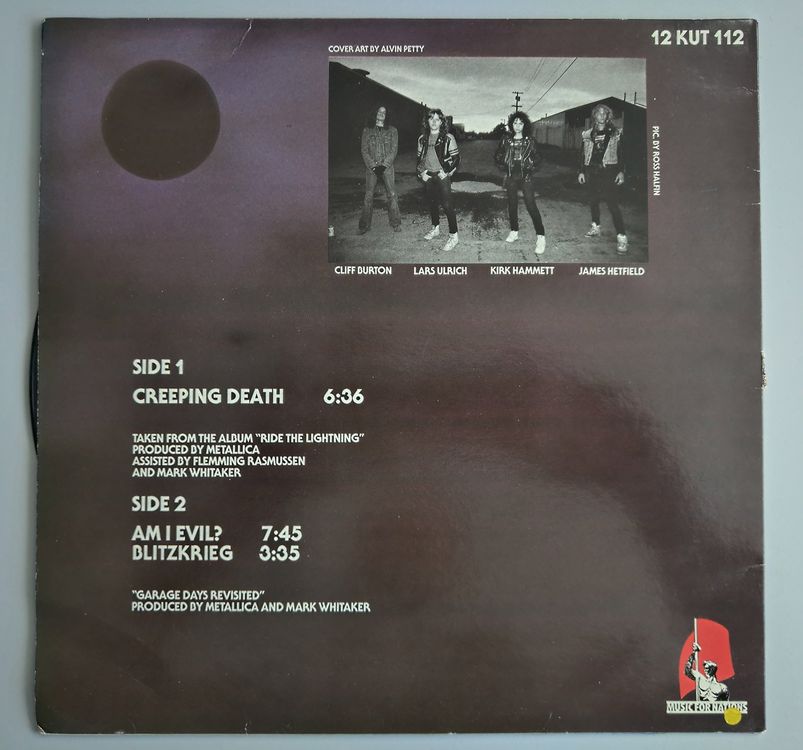 Metallica – Creeping Death - EP (1984) | Kaufen auf Ricardo