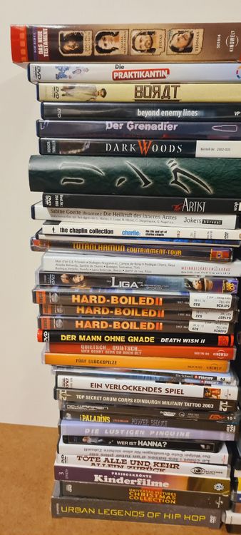 100 DVDs Deutsch Spezialdiscs und Seltene assortiert (Gebraucht) in ...