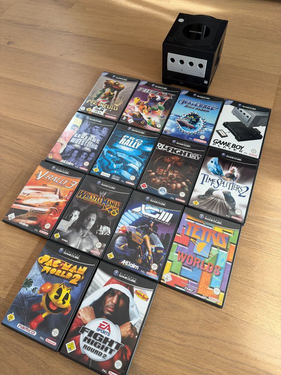 Nintendo GameCube mit Game Boy Player und 13 Games (Defekt) in ...