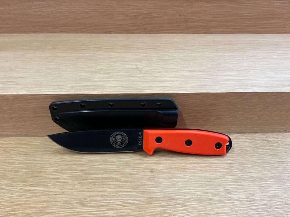 ESEE Model 4 OD blade, orange.Neu (Gebraucht) in Carouge GE für CHF 120 ...