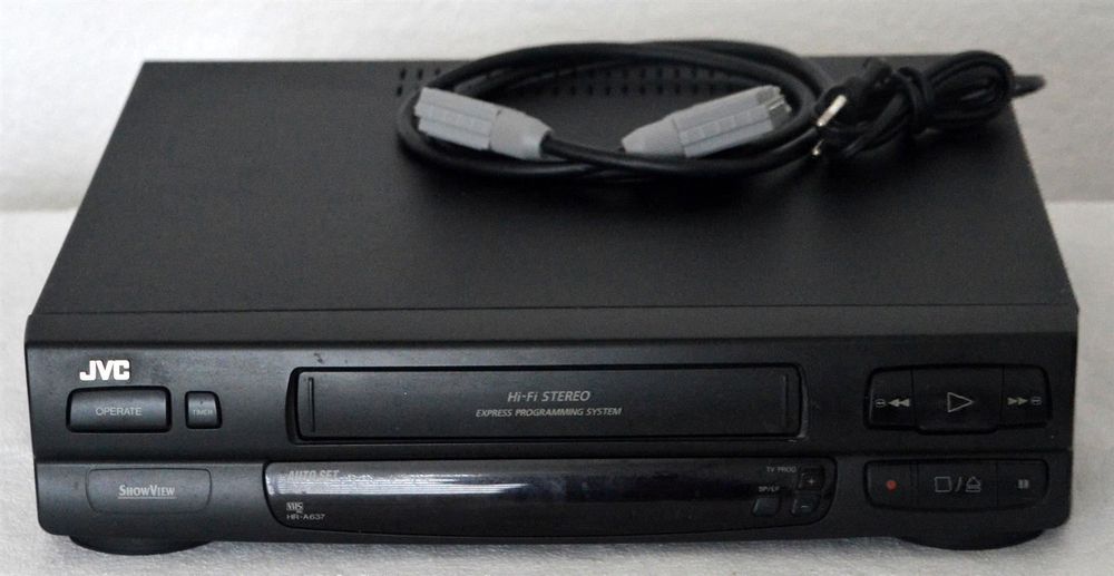 Videorecorder VHS JVC HR-A637E magnétoscope (Gebraucht) in Collonges für CHF 60 – mit Lieferung ...
