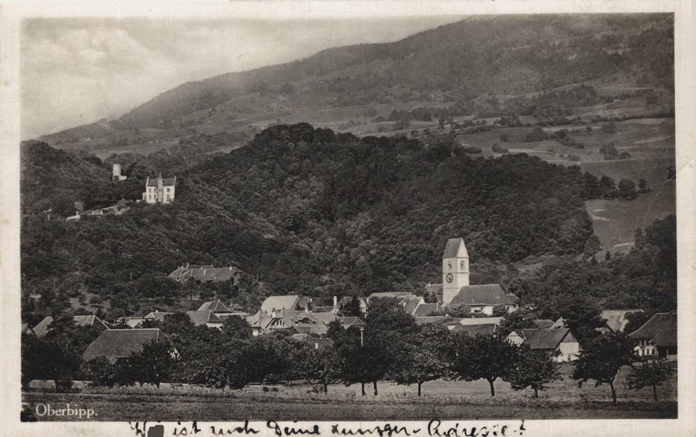 Oberbipp, Gesamtansicht mit Kirche (Gebraucht) in Bronschhofen für CHF 10 – mit Lieferung auf ...