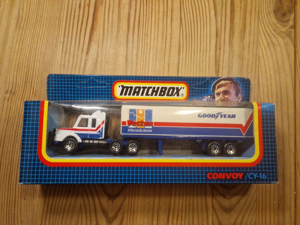 Matchbox Convoy CY-16 SCANIA BOX TRUCK GOODYEAR VECTOR A T | Kaufen auf ...