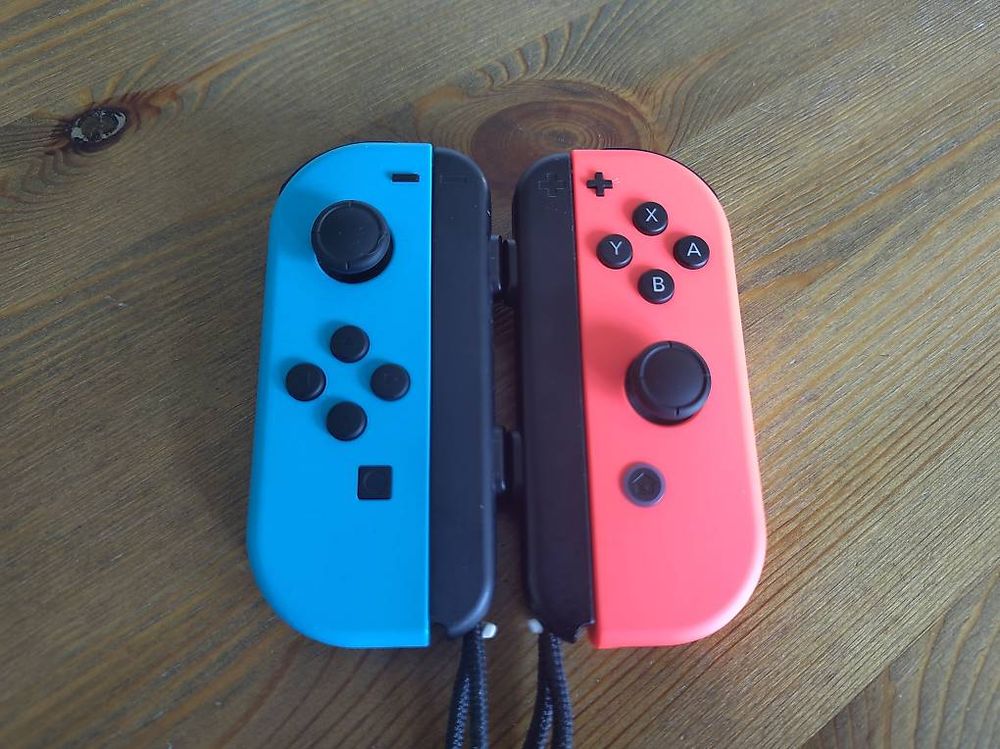 Switch Joy Con in neuwertigem Zustand inkl. Schleifen | Kaufen auf Ricardo