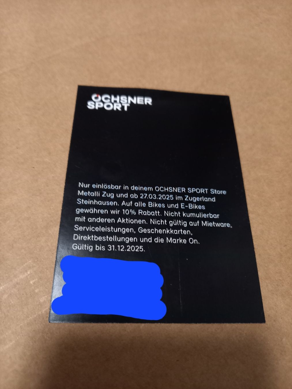 Ochsner Sport Gutschein - 20% Rabatt auf Alles bis 31.12.25 (Neu ...