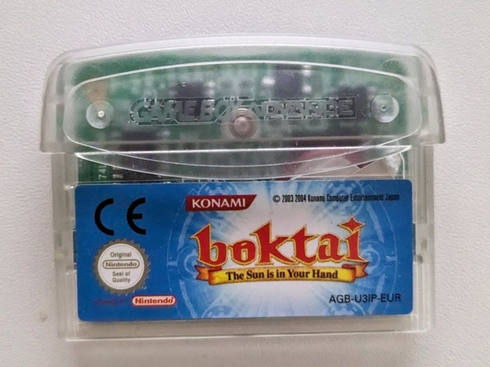 Boktai - The Sun is in your Hand Game Boy Advance Lose / Rar (Gebraucht ...