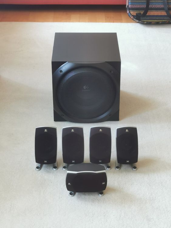 Logitech Subwoofer Lautsprecher System - Z-5500 Digital 5.1 | Kaufen ...