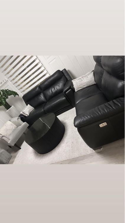 2er + 3er Echtleder Sofa | Kaufen auf Ricardo