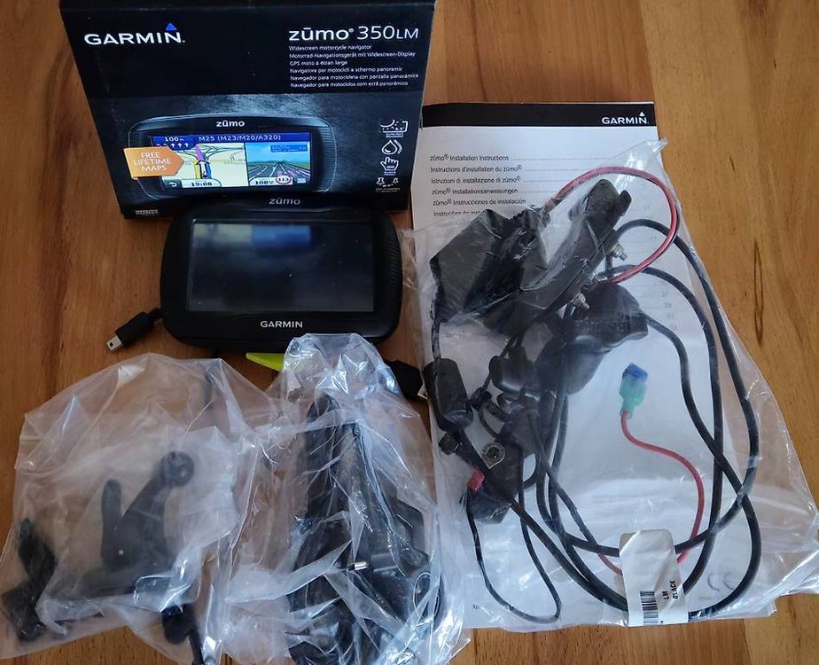 Garmin Zumo 350LM Motorrad Navi Komplett (Gebraucht) in Wettingen für ...