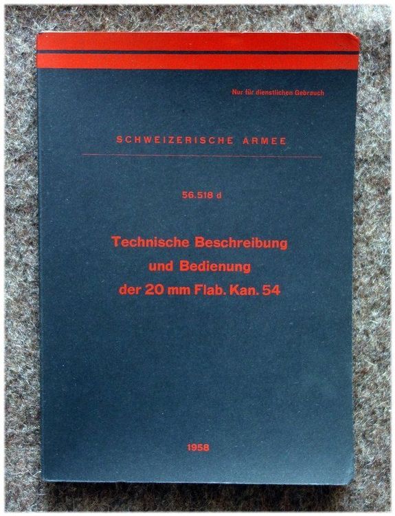 20 mm Flab. Kan. 54 (Gebraucht) in Bern für CHF 15 – mit Lieferung auf ...