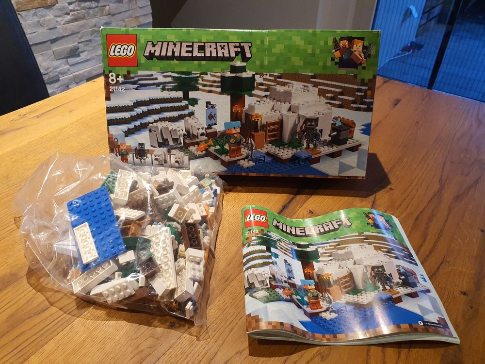 LEGO 21142 MINECRAFT - THE POLAR IGLOO | Kaufen auf Ricardo