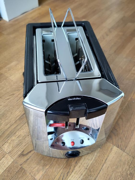 Miostar Toaster 2-Schlitz Edelstahl silbrig-schwarz (Gebraucht) in ...