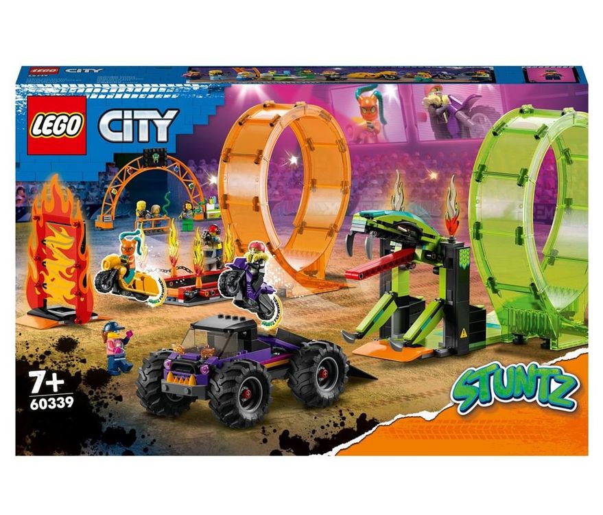 LEGO City Stuntz 60339 - Stuntshow-Doppel-Looping (Neu und ...