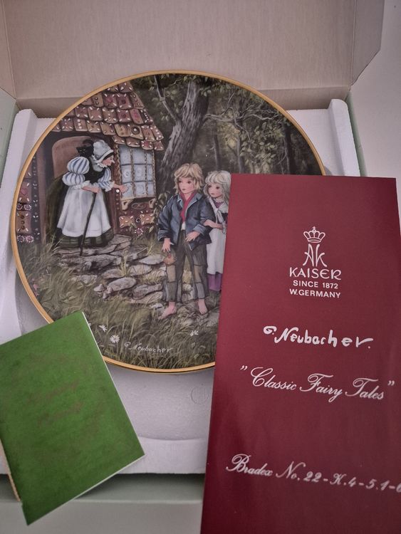 Kaiser Porzellan Sammlerteller Hänsel und Gretel limitiert (Neu (gemäss Beschreibung)) in Aadorf ...