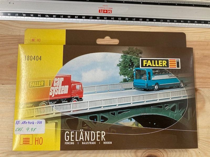 Faller H0 180404 Geländer (Neu und originalverpackt) in für CHF 3.5 ...