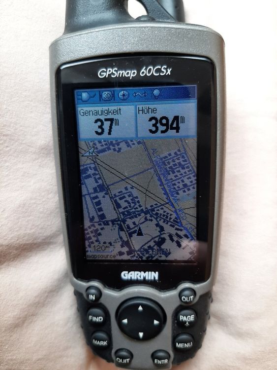 Garmin GPSmap 60CSx Navigationsgerät mit TOPO Schweiz v2 (Gebraucht) in ...