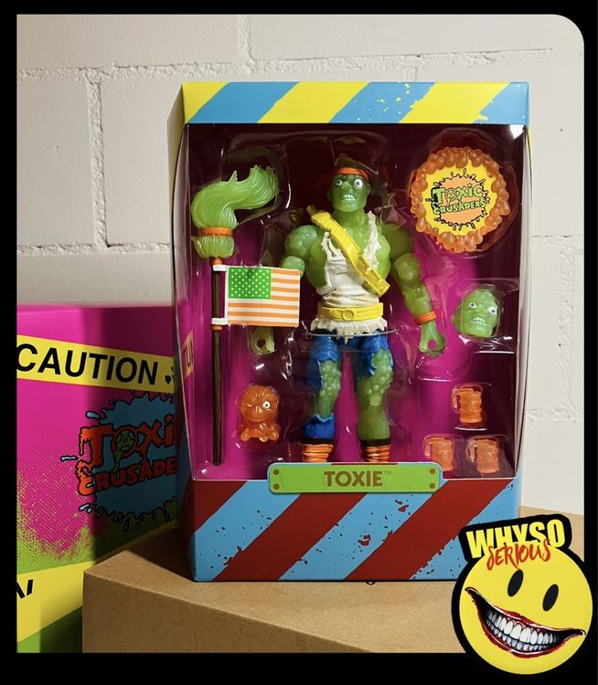 Super7 Toxic Crusaders ULTIMATES! (Radioactive Red Rage) (Neu und ...