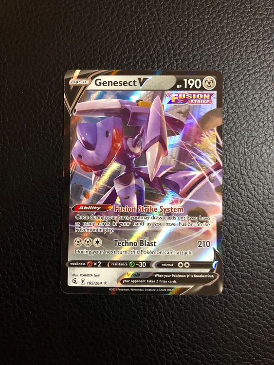 Fusion Strike Genesect V 185/264 Ab 1 (Gebraucht) in Paradiso für CHF 1 ...