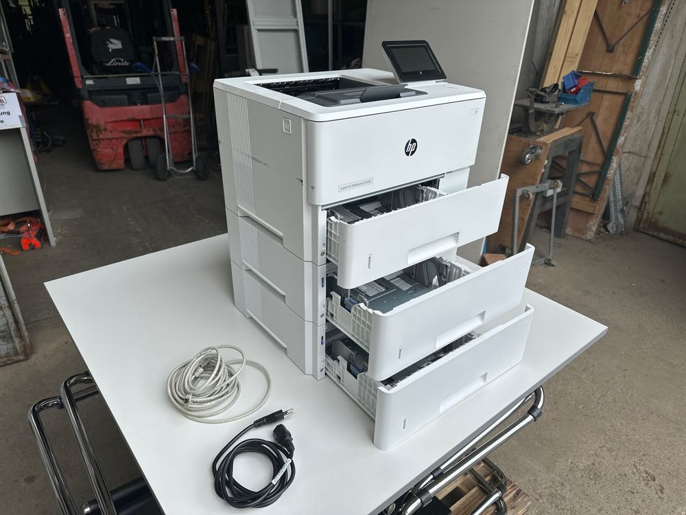 HP LaserJet Enterprise M506 mit 3 schubladen Top Preis (Gebraucht) in Necker für CHF 200 – nur ...