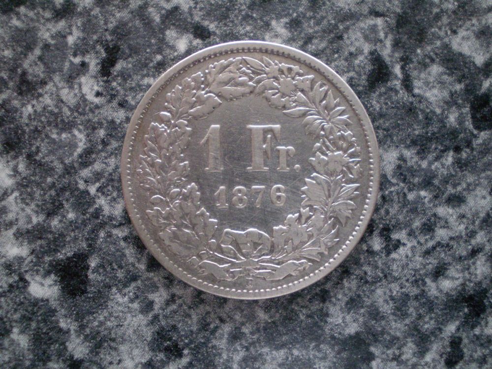 1 Fr.1876 !!! ab 1.- !!! (Gebraucht) in Dierikon für CHF 4 – mit Lieferung auf Ricardo kaufen