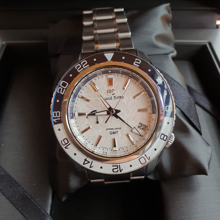 Grand Seiko GMT SBGE275, Spring Drive, Snowflake, limitiert (Gebraucht ...