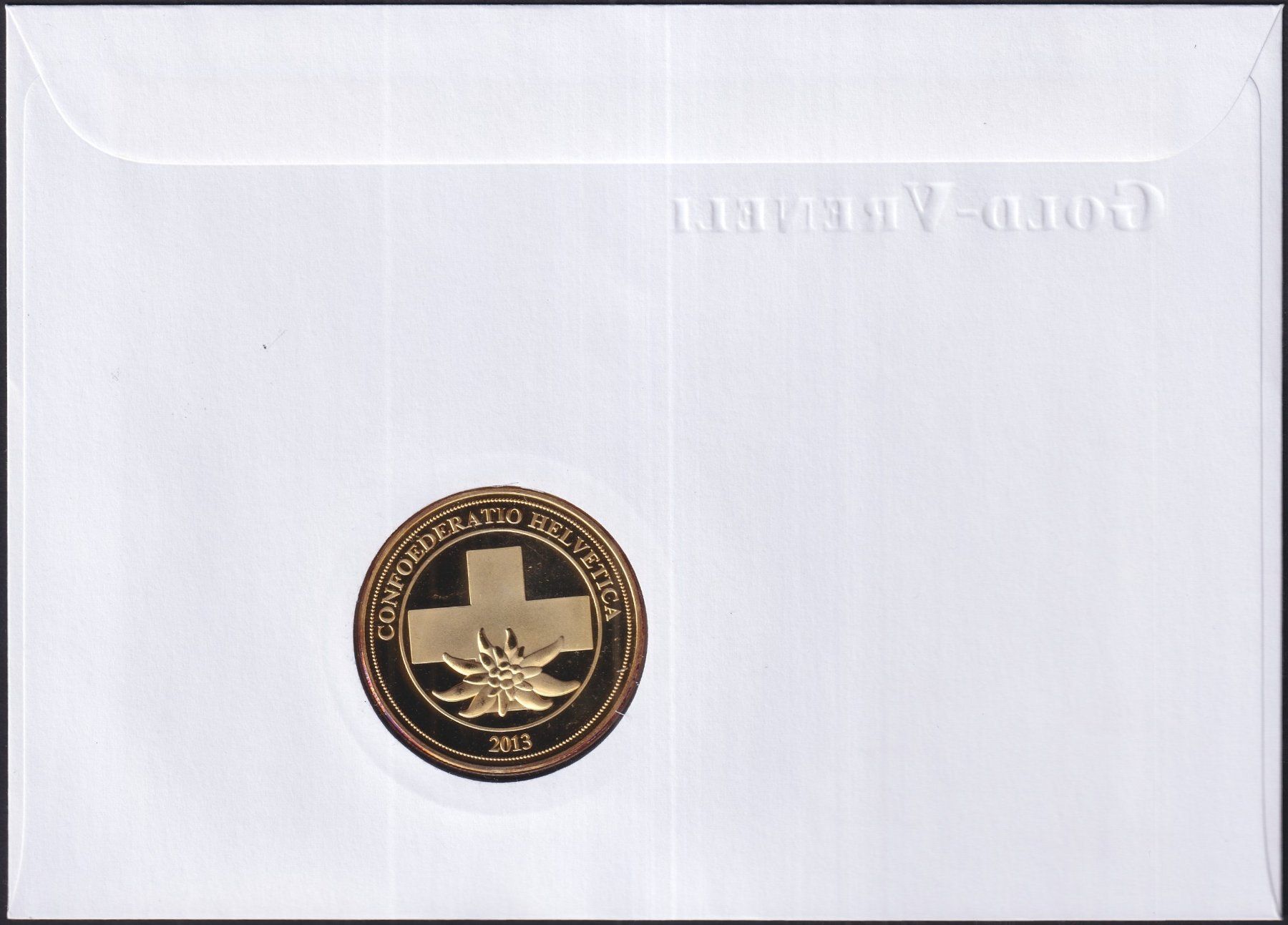 2013, NUMISBRIEF (Gold) Goldvreneli Münzbrief. Neuwertig! (Gebraucht ...