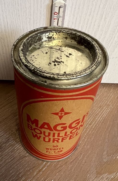 alte Blechdose MAGGI'S BOUILLON-WÜRFEL 50 Würfel Kreuzstern (Gebraucht) in Rothrist für CHF 29 ...