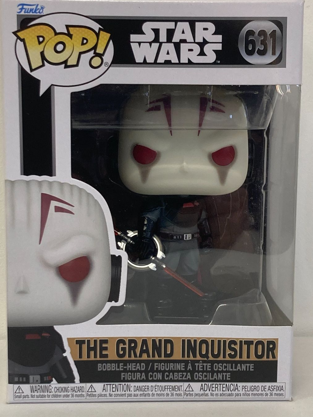 FUNKO POP! STAR WARS 631 THE GRAND INQUISITOR BOBBLEHEAD (Nuovo ...