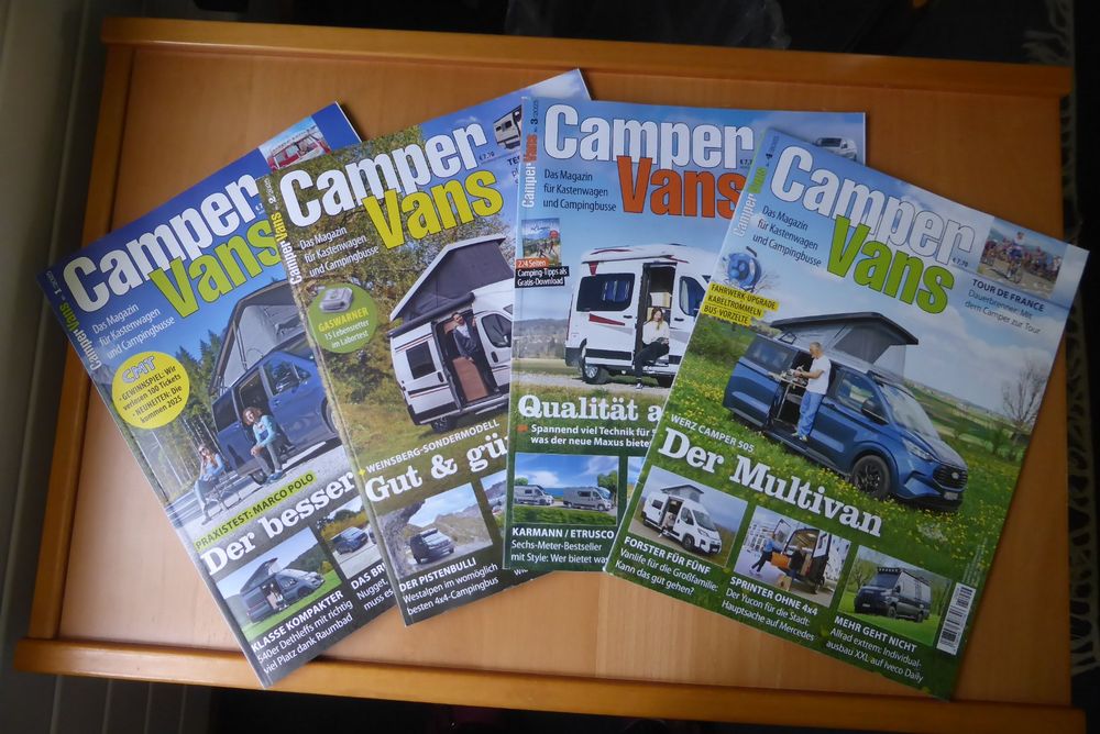 Magazin - Camper Van 2025 Nr. 1, 2, 3, 4 (Neu (gemäss Beschreibung)) in Brunnadern für CHF 12 ...