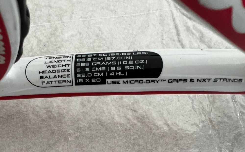 Wilson pro Staff ncode six one team 18x20 ab 1FR | Kaufen auf Ricardo