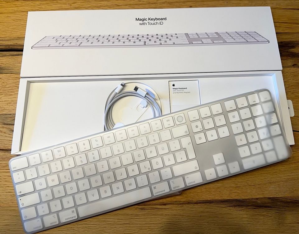 Apple Magic Keyboard mit Touch ID und Ziffernblock D | Kaufen auf Ricardo