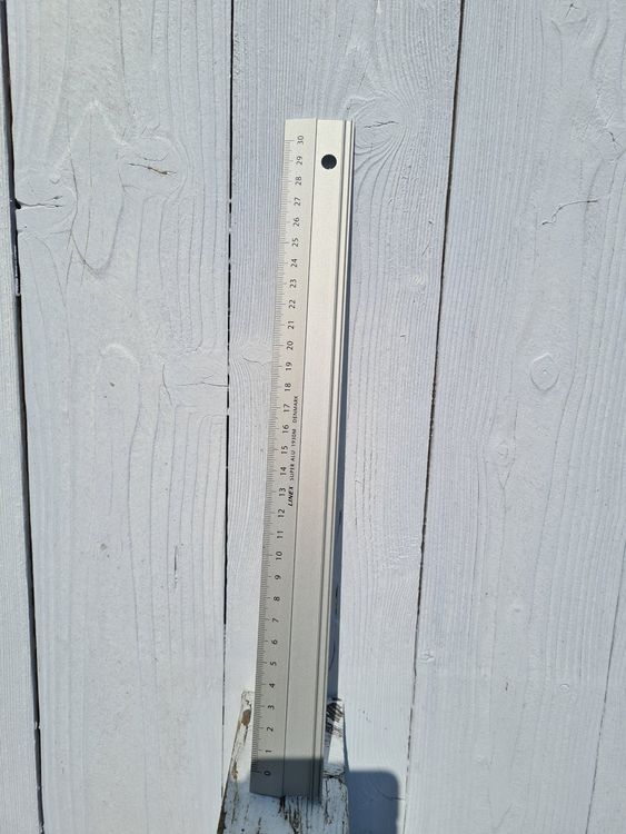 Metall: Flachlineal 30 cm Linex Alu (Neu (gemäss Beschreibung)) in ...