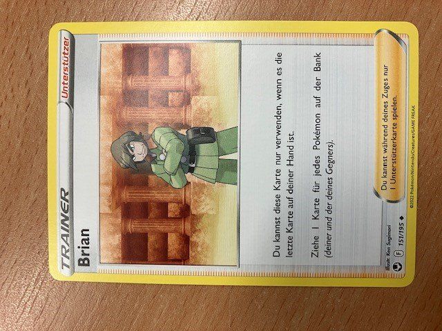 Pokemon Trainer Brian 151/195 | Kaufen auf Ricardo