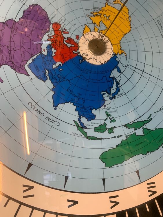 Très rare l’horloge mural REX MUNDI 1968 JO Mexico (Gebraucht) in Biel ...