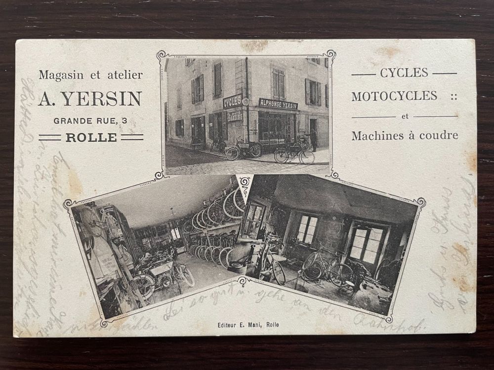 ROLLE Magasin & atelier, Grande Rue, Cycles, Motocycles 1911 (Gebraucht ...