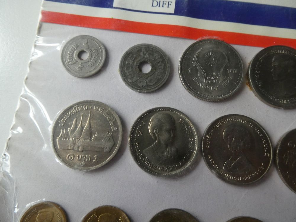 Thailand/Siam, Old & Current Thai Coins (Gebraucht) in Hinterforst für ...