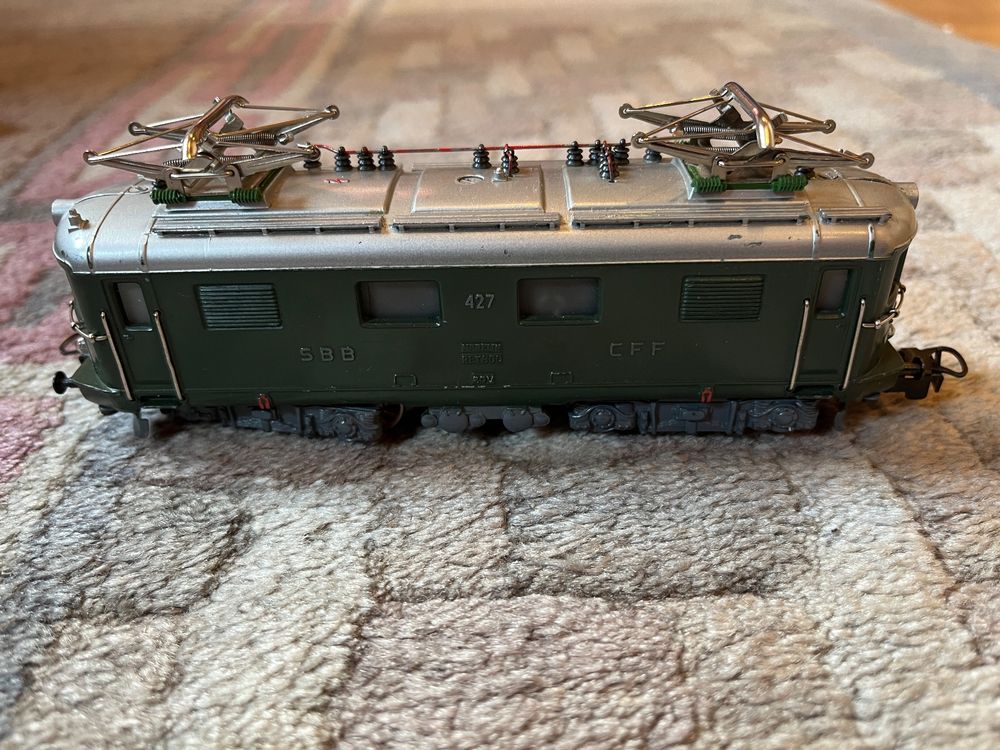 Märklin RET 800 / 3014 SBB 427 Re 4/4 E-lok roter Pfeil top | Kaufen auf Ricardo