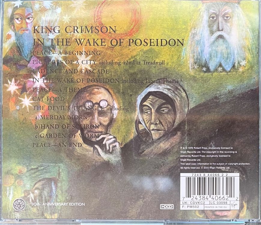 King Crimson * In The Wake Of Poseidon (CD) | Kaufen auf Ricardo