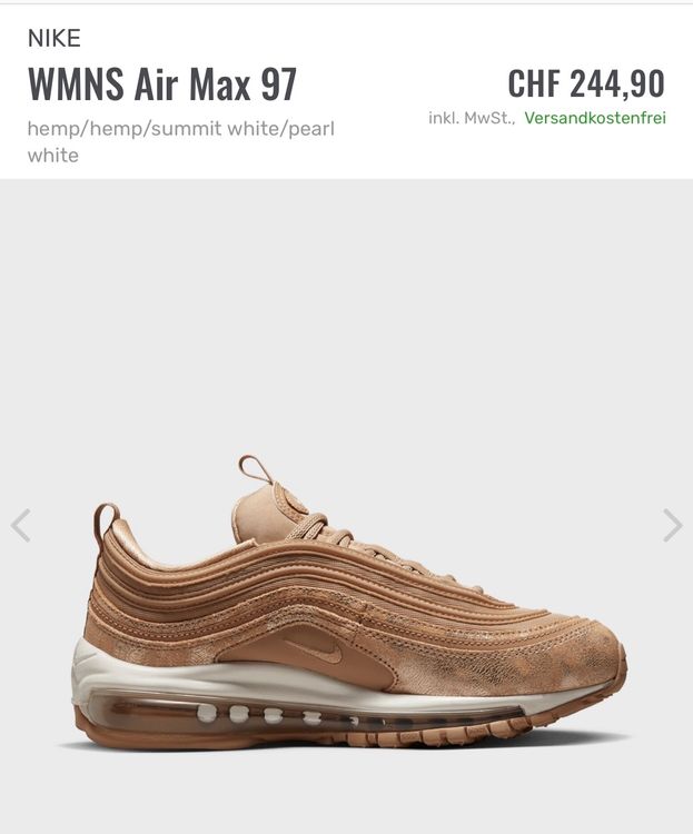 Nike Air Max pro neuPreis 244.90 Gold beige | Kaufen auf Ricardo