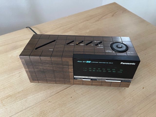 VINTAGE Radio réveil Panasonic RC-6320B (D'occasion) à Dübendorf pour ...