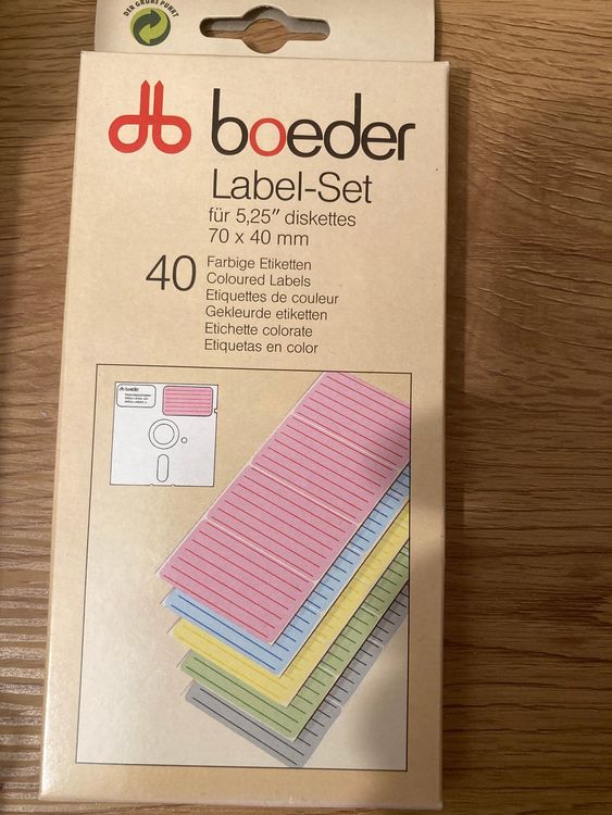 Disketten Etiketten (Neu und originalverpackt) in Wetzikon ZH für CHF 1 ...