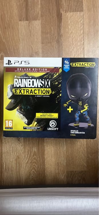 R6 Extraction Deluxe Edition PS5 mit Figur | Kaufen auf Ricardo