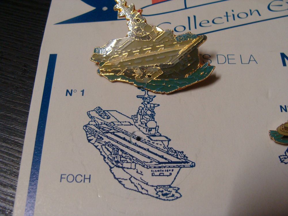 Insigne marine nationale France, Le Foch (D'occasion) à Cuarny pour CHF ...