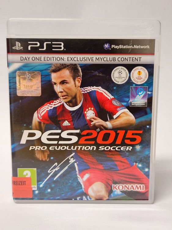 PS3 PES 2015 / Pro Evolution Soccer / Playstation 3 / #WT18 (Gebraucht ...