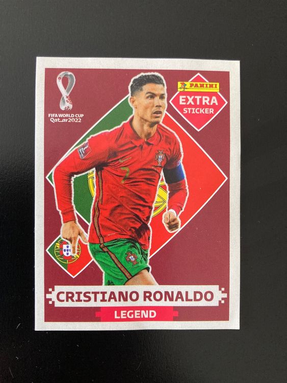 Panini WM 2022 Extra Sticker Cristiano Ronaldo | Acheter sur Ricardo