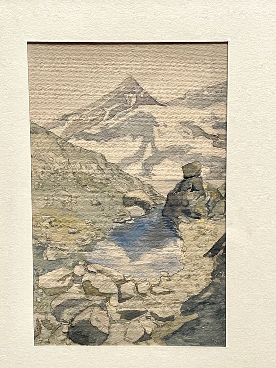 Aquarelle - Gebirge | Kaufen auf Ricardo