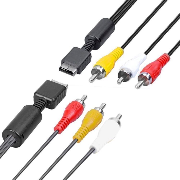 Video Audio Kabel AV Kabel für PS2/ PS3 | Kaufen auf Ricardo